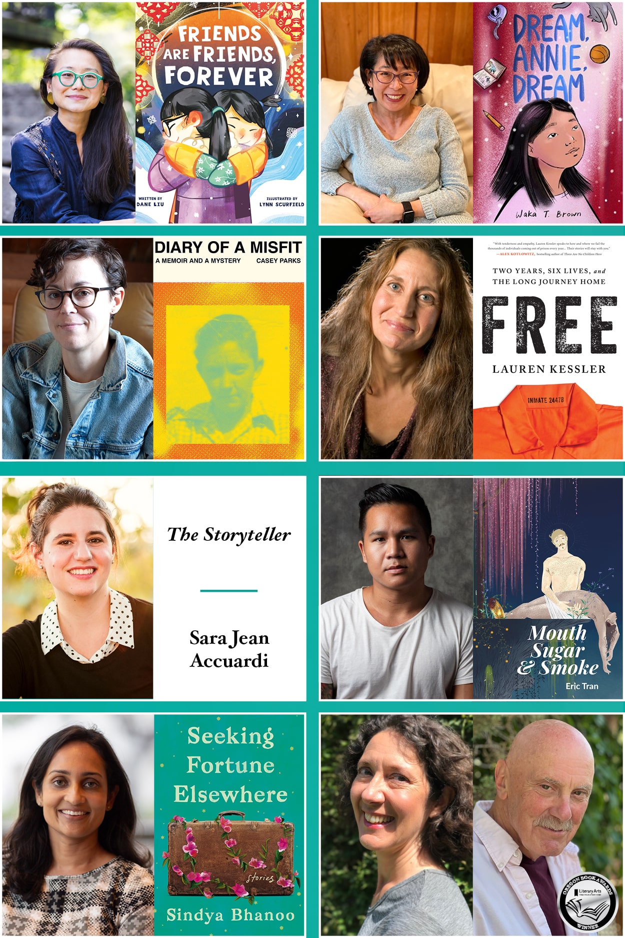 Congratulations to the 2023 Oregon Book Award Winners - Literary Arts