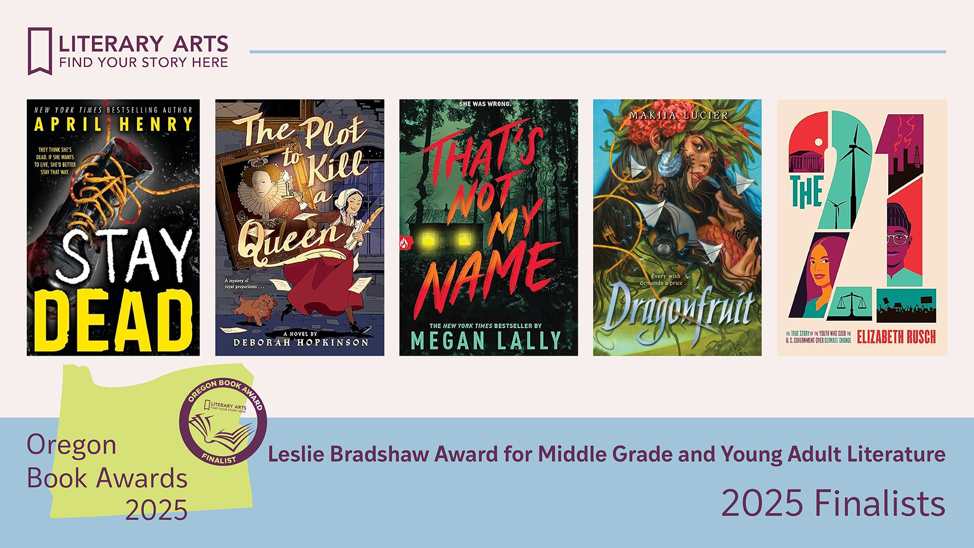 Announcing the 2025 Oregon Book Awards Finalists and Special Awards ...