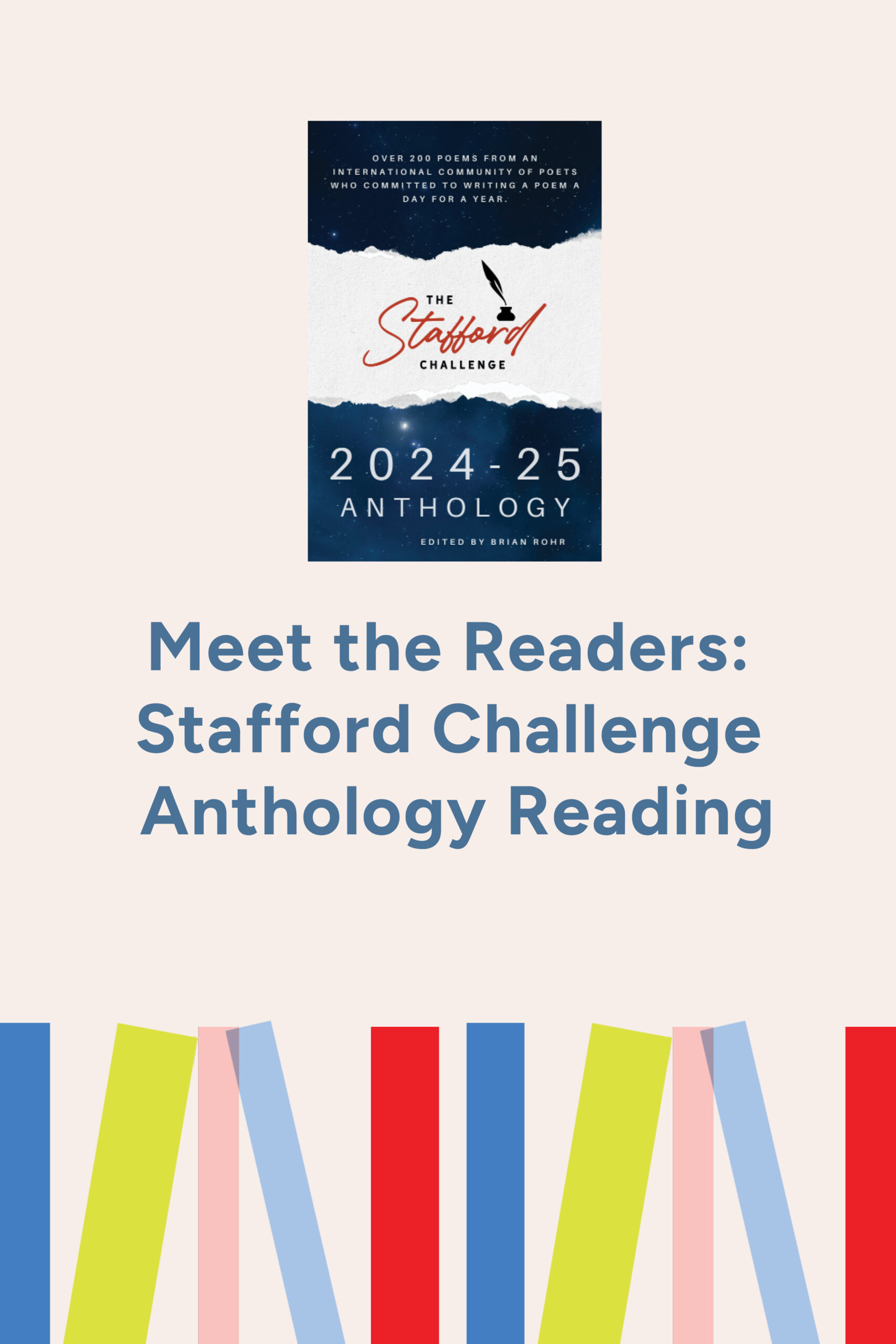 Meet the Readers: Stafford Challenge Anthology Reading - Literary Arts