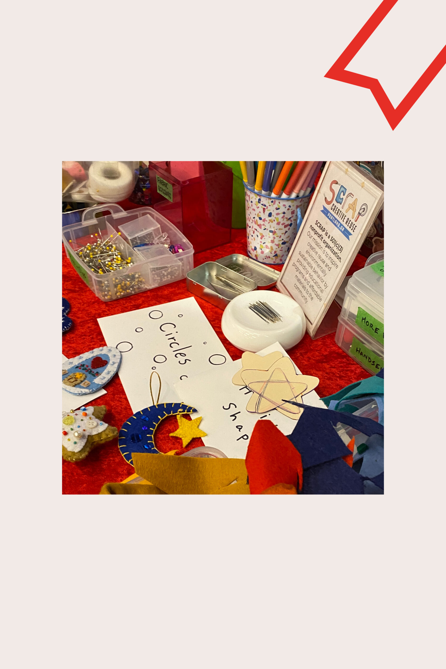 March Hand-Sewing Social with SCRAP PDX - Literary Arts